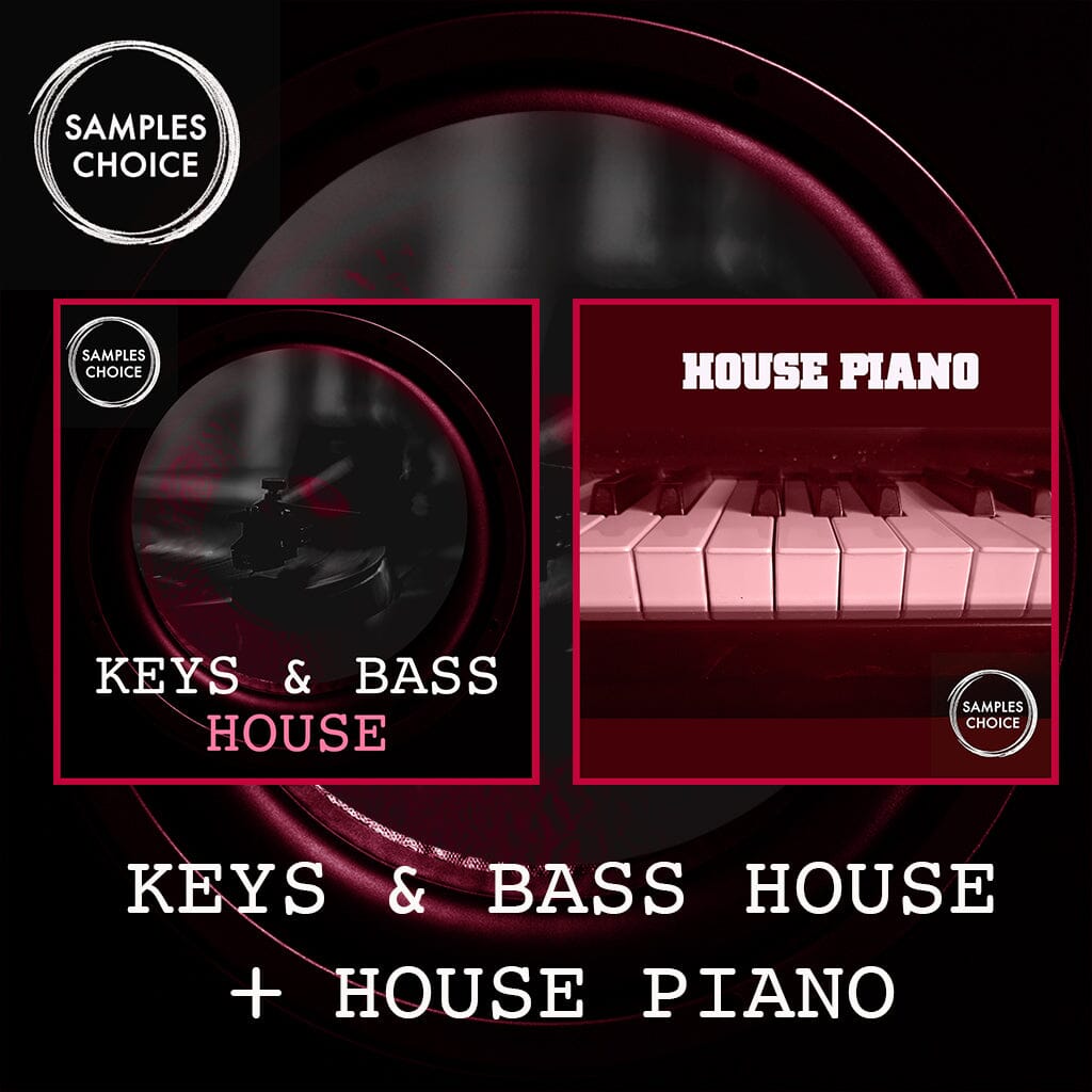 DOUBLE PACK: Keys & Bass House - House Piano by Samples Choice | Samplesound