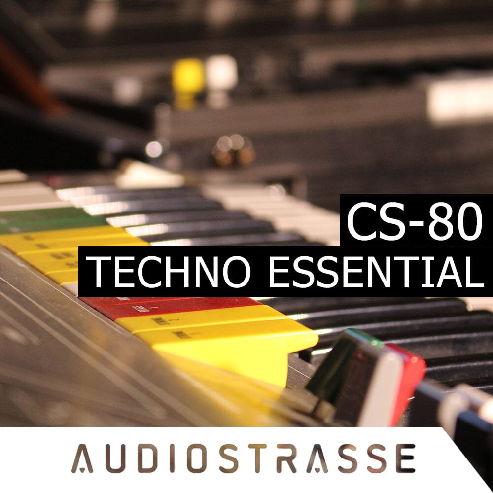 CS-80 Techno Essential - 24-bit wav files - Midi – Samplesound