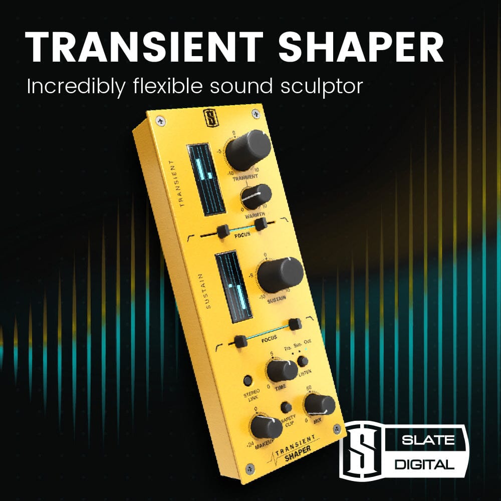 Slate Digital Transient Shaper - Advanced Sound Sculpting Plugin ...