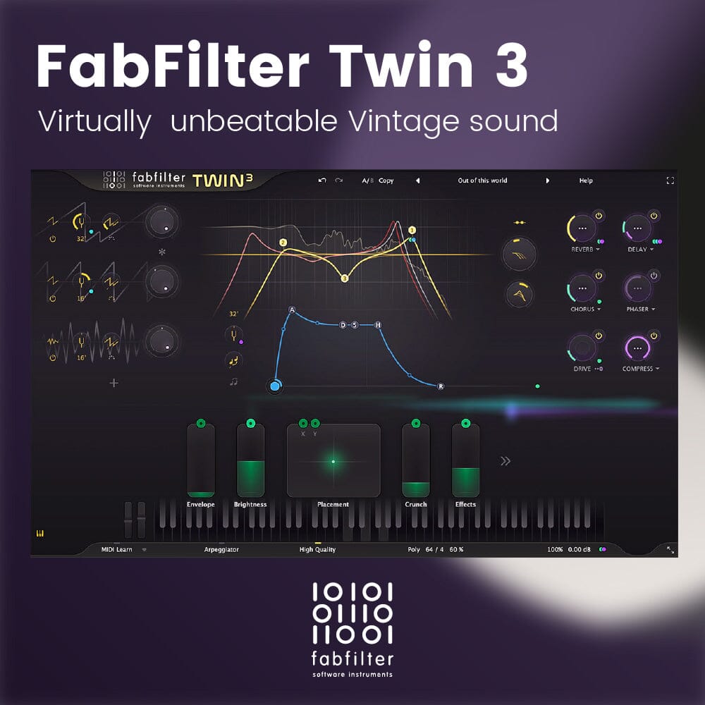 FabFilter Twin 3 - High quality, analog-sounding synthesizer plug-in ...